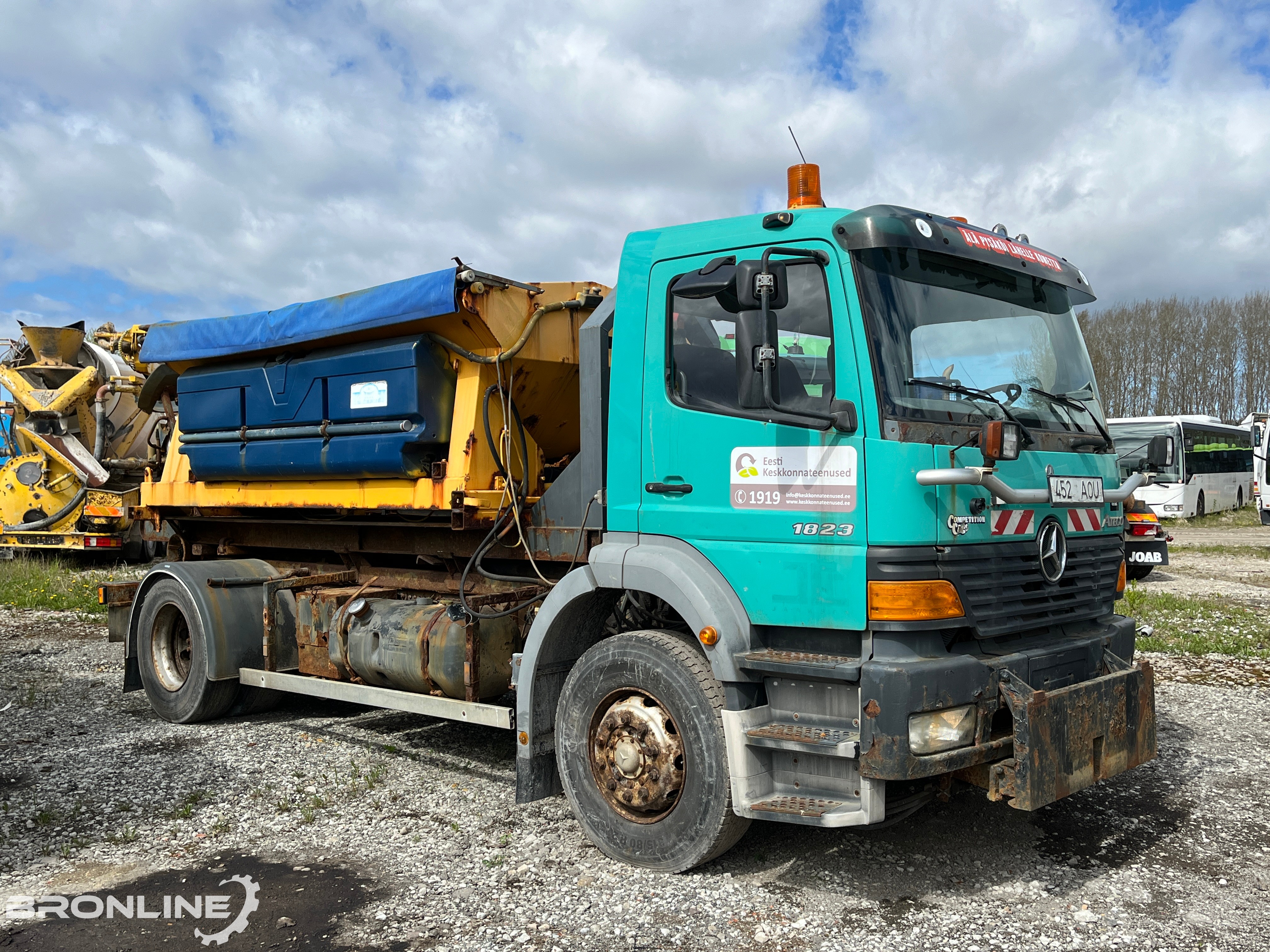 MERCEDES-BENZ ATEGO 1823L Multilift + Spreader - Bronline