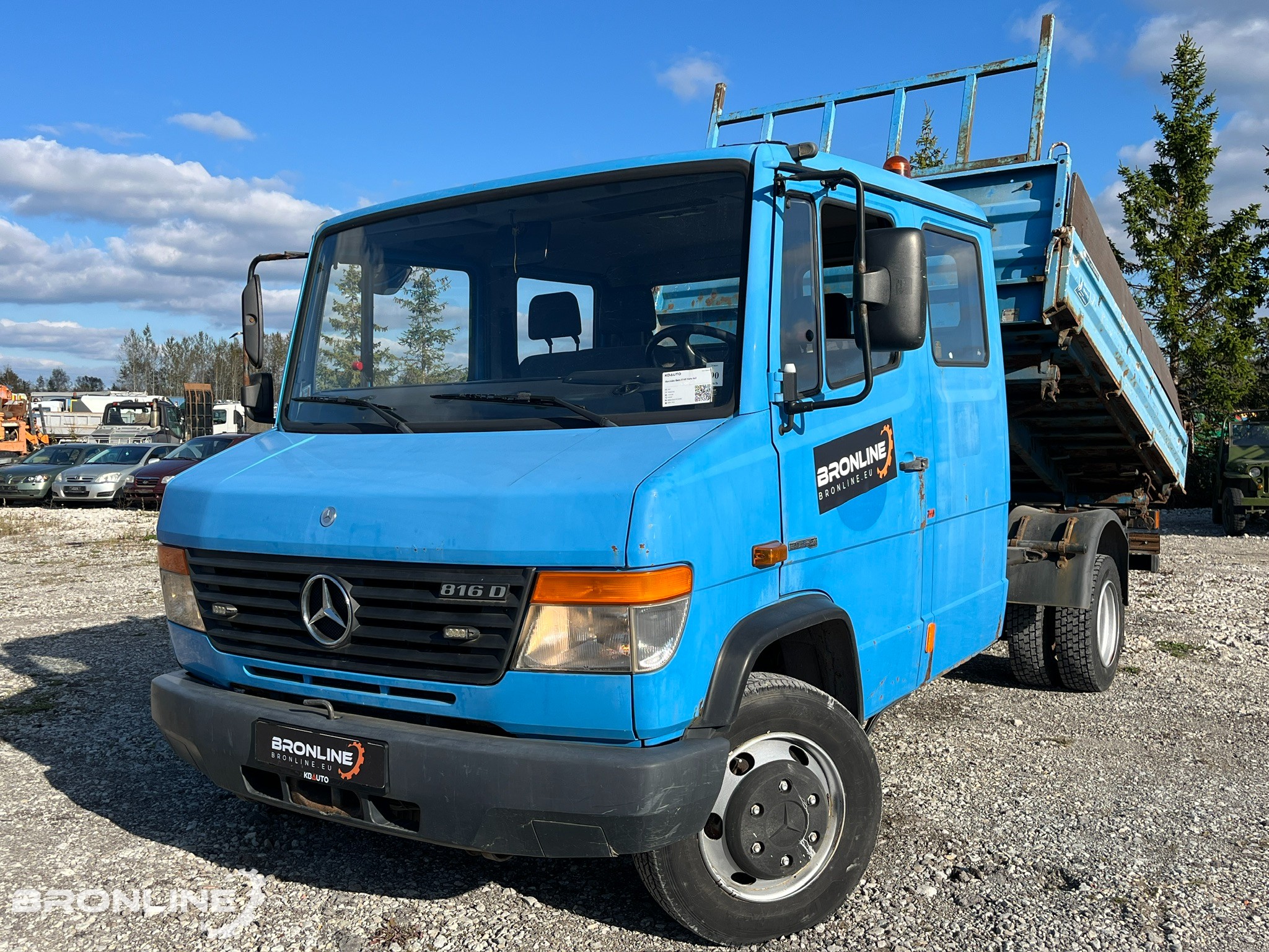 2007 Mercedes-Benz 816D Vario 4x2 Tipper - Bronline