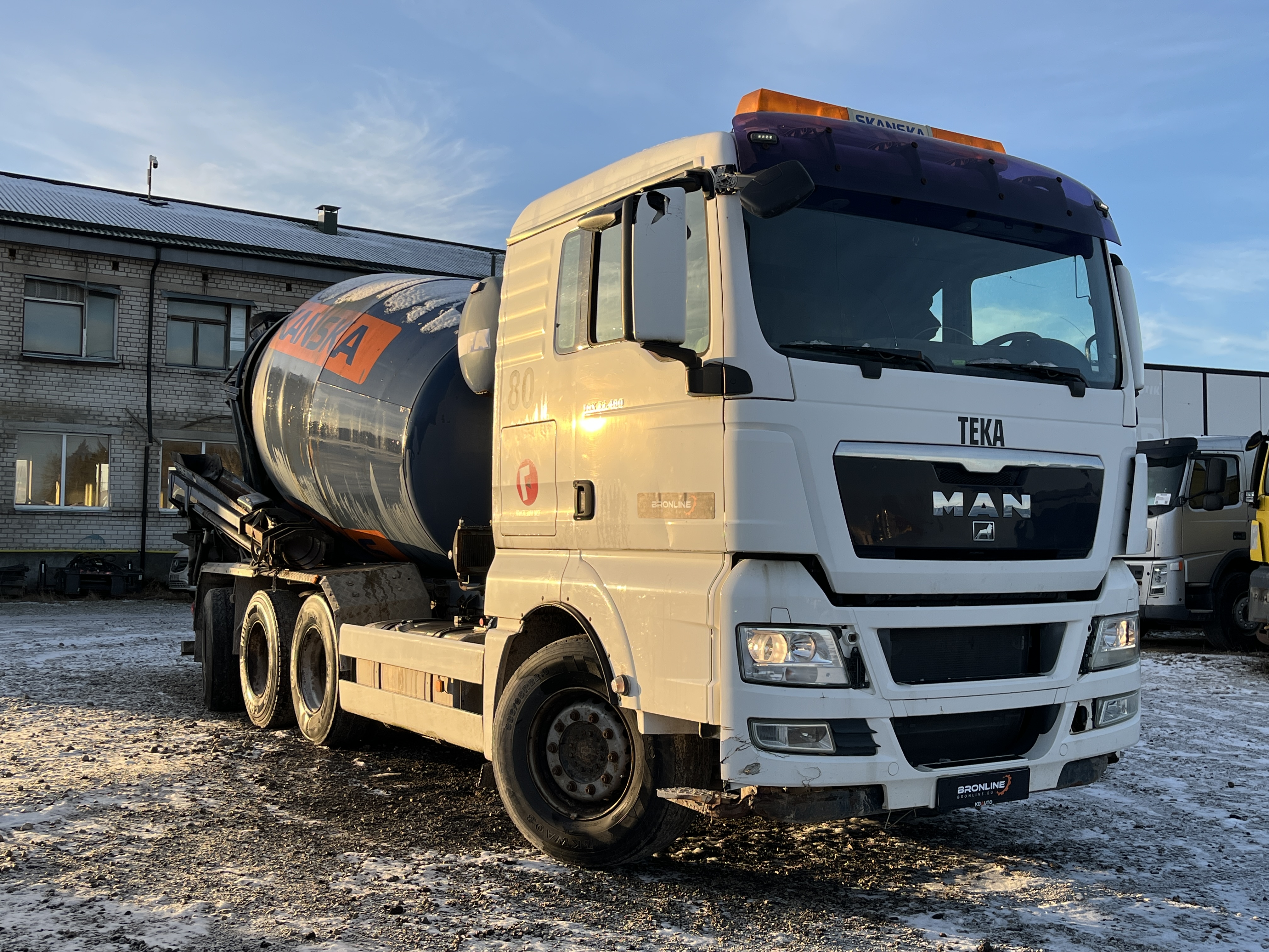 MAN TGX 35.480 8x4 CIFA 9m3 - KBAuctions